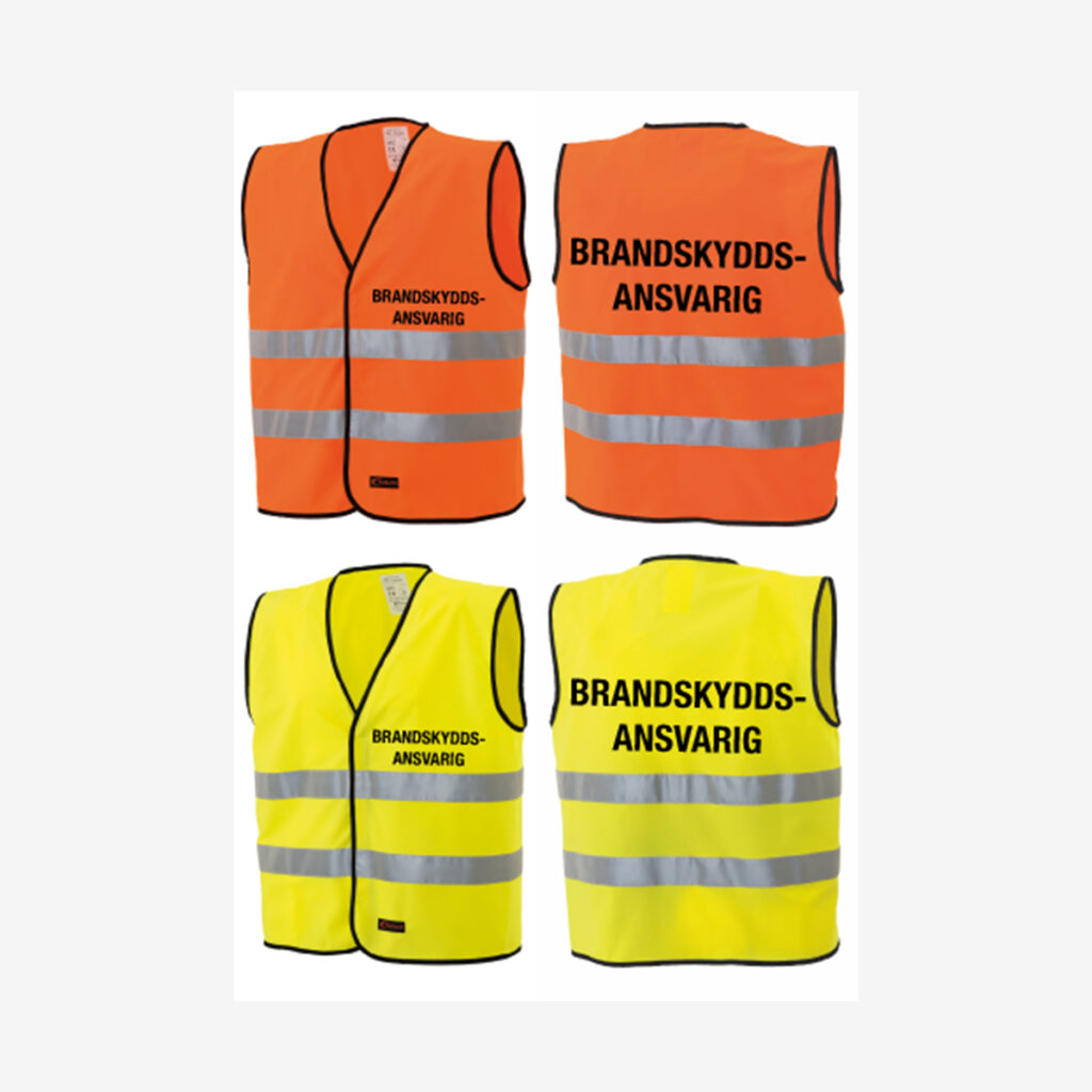 Varselväst BRANDSKYDDSANSVARIG • Concil Safety
